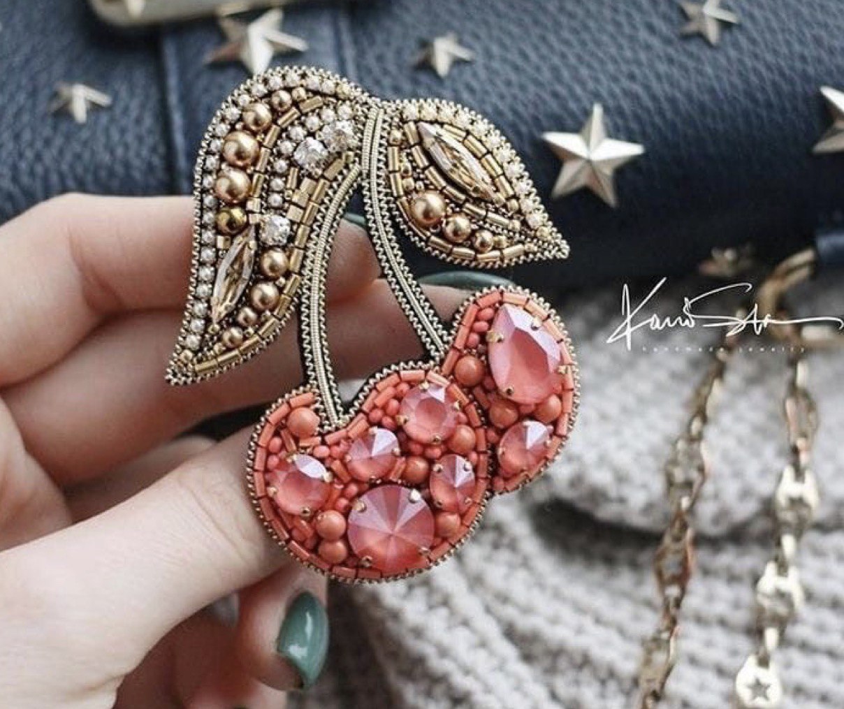 Handmade brooches – EstelleVi - Handmade factory